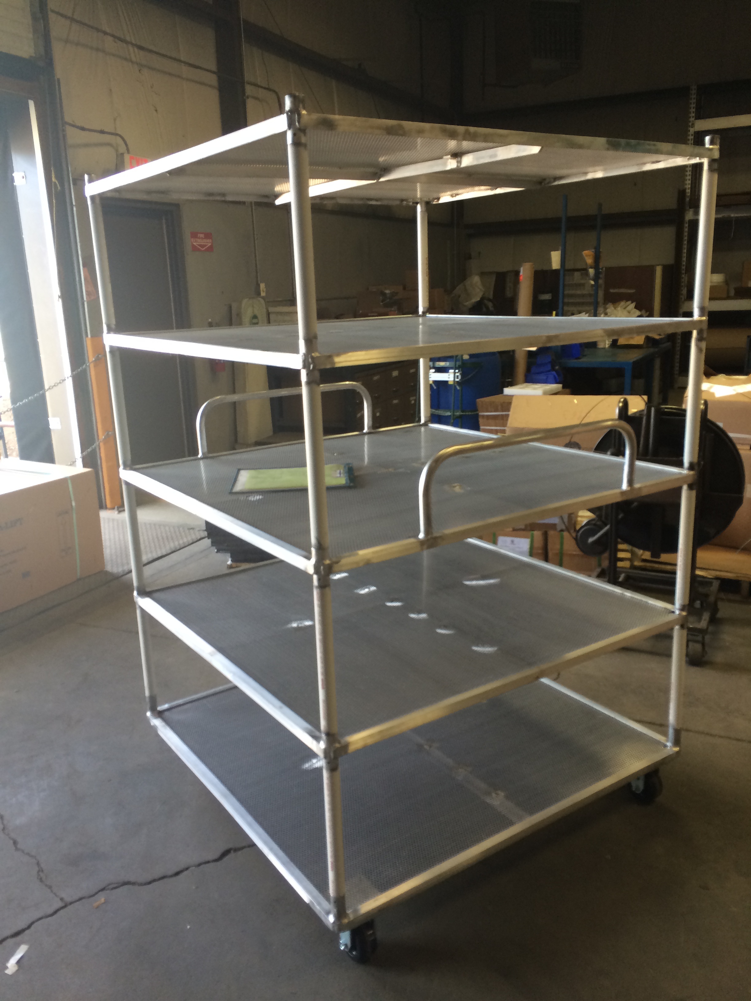 materials handling – custom cart | Plymouth Industries