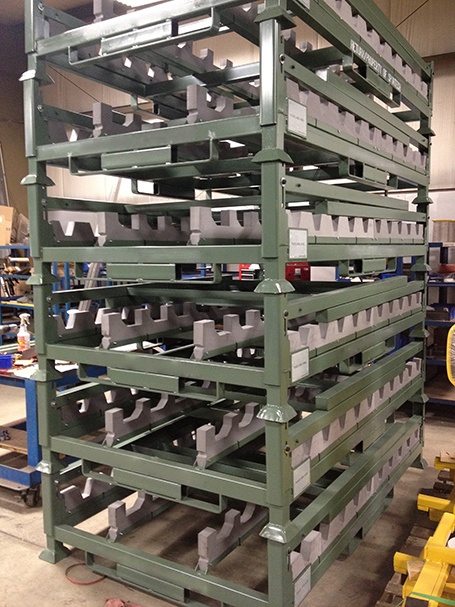 Custom Shipping Racks & Carts Example | Plymouth Industries