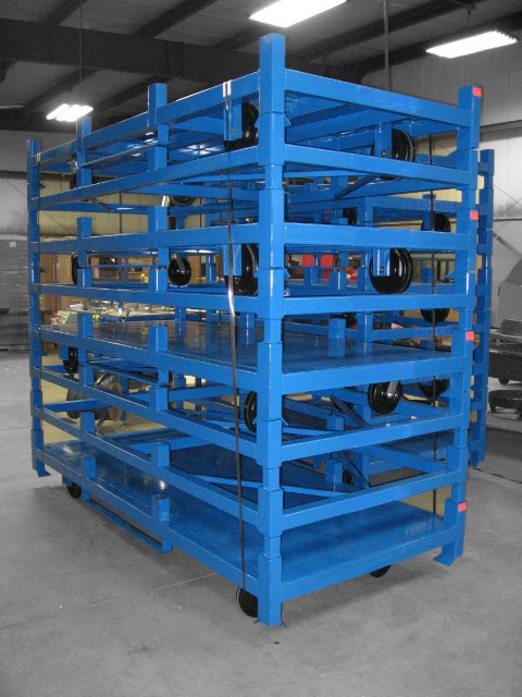 Custom Returnable Steel Shipping Racks | Plymouth Industries