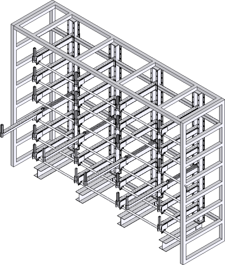 Steel Bar Stock Storage Rack | Plymouth Industries