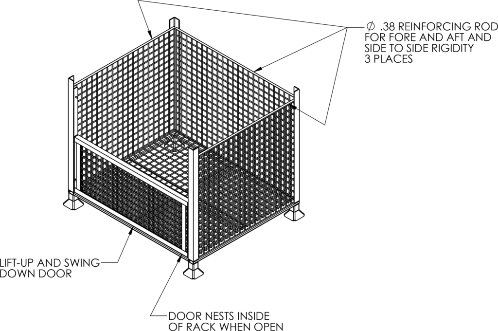 lift-up-and-swing-pick-cage-2 | Plymouth Industries