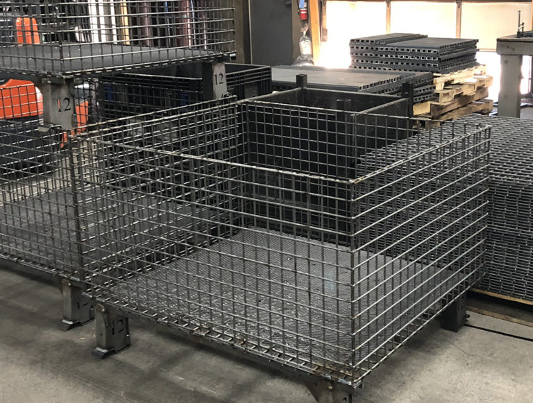 Collapsible Wire Containers and Industrial Wire Baskets | Plymouth ...