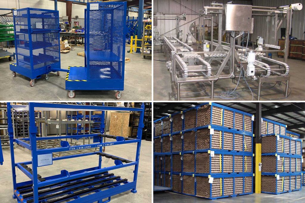 Custom Picking Cage Manufacturing and Fabrication | Plymouth Industries