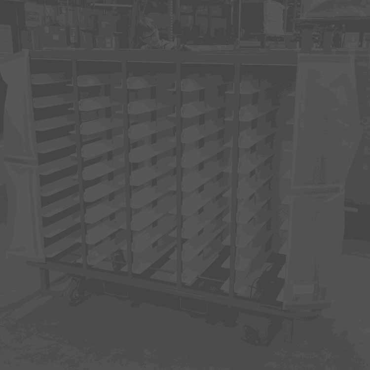 Carts/racks dunnage options: plastics, UHMW, HDPE, injection molding ...