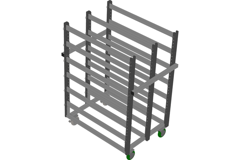 Metal Custom Carts for Material Handling | Plymouth Industries